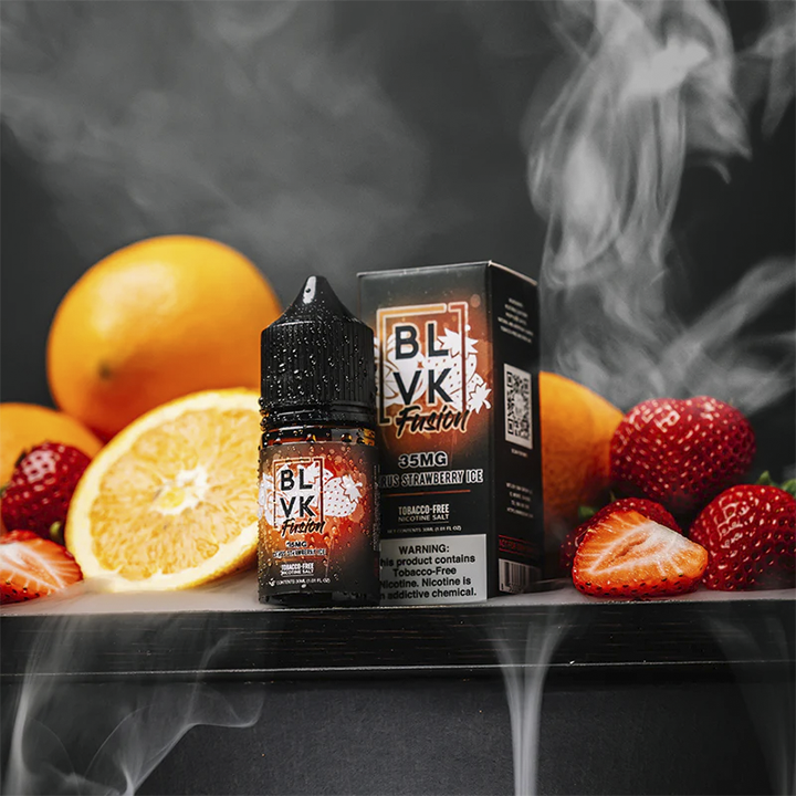 BLVK Salt Citrus Strawberry Ice | The Original Vape